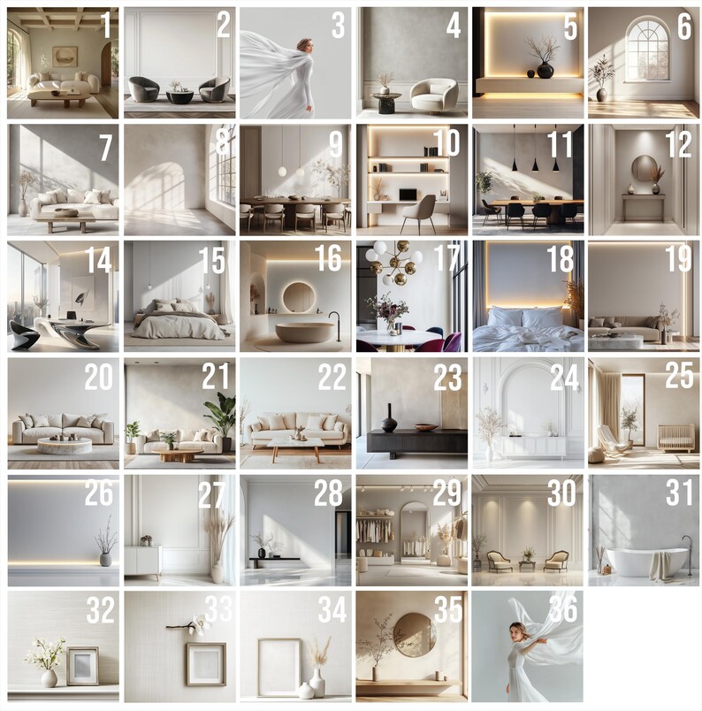 Wall Mockups Bundle Wallpaper Mockups Bundle Interior Mockup Pattern ...