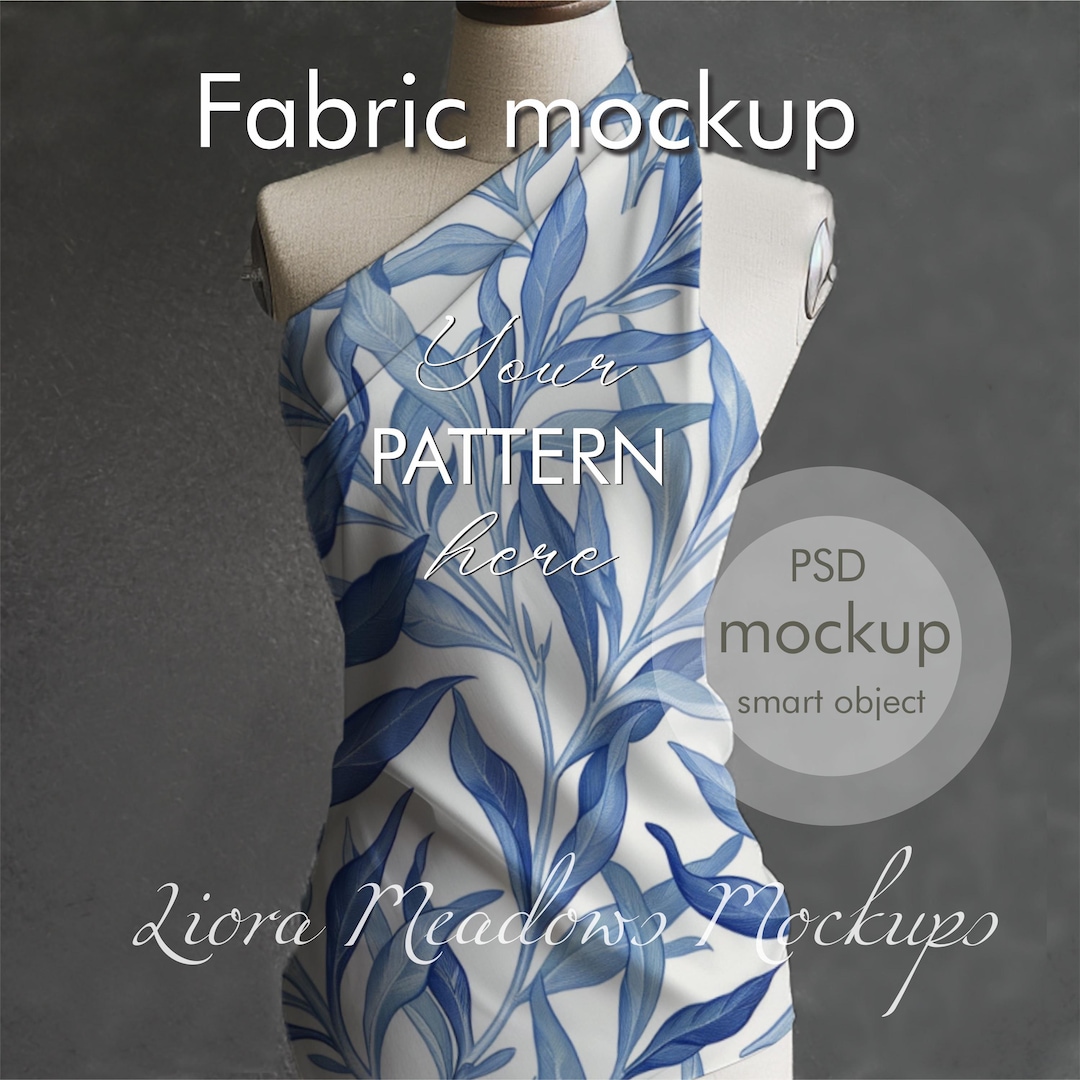 Fabric Mockup Mannequin Textile Mockup PSD With Smart Object Editable ...