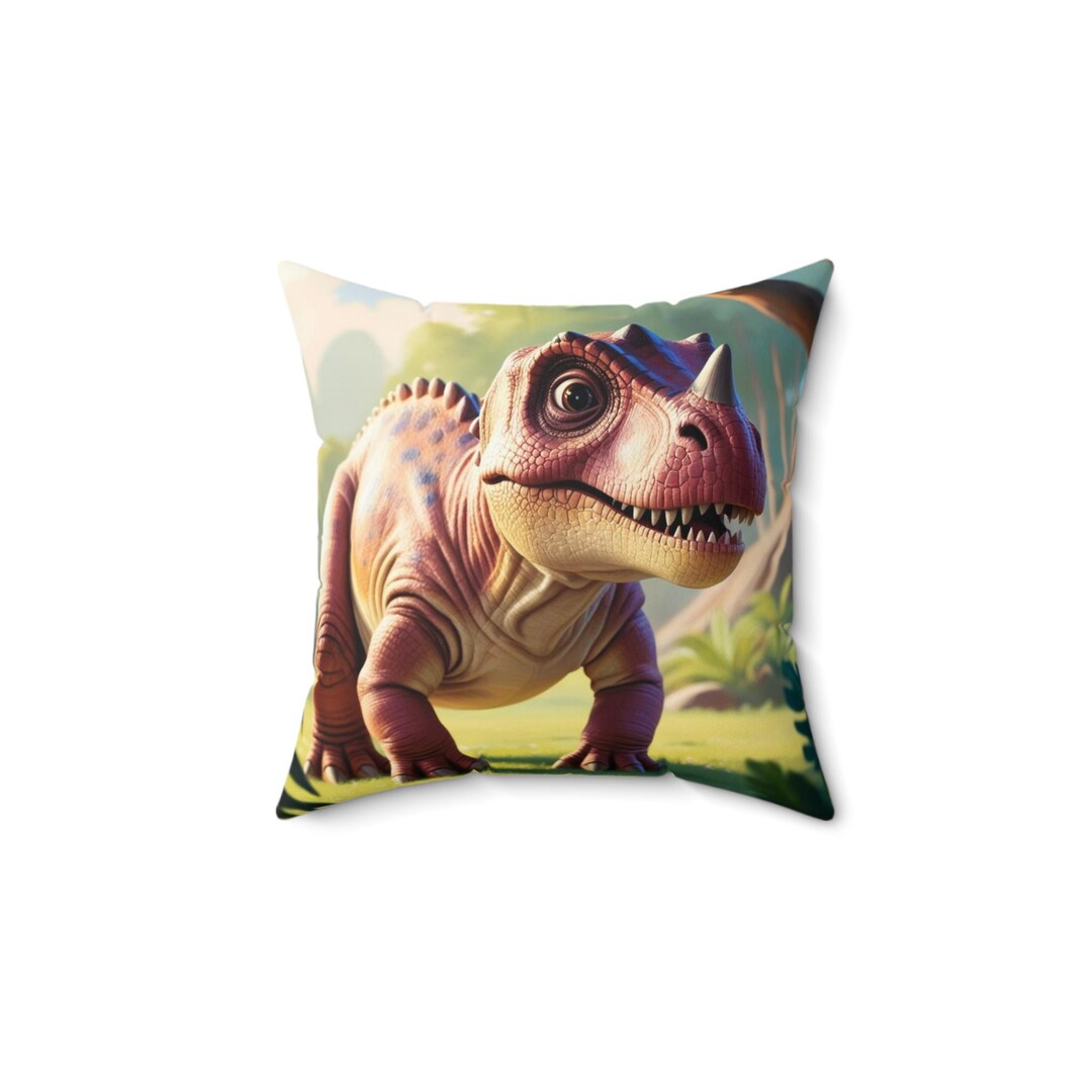 Baby Dinosaur Pillow, Kids Room Decor, Nursery Accent, Cute T-rex ...