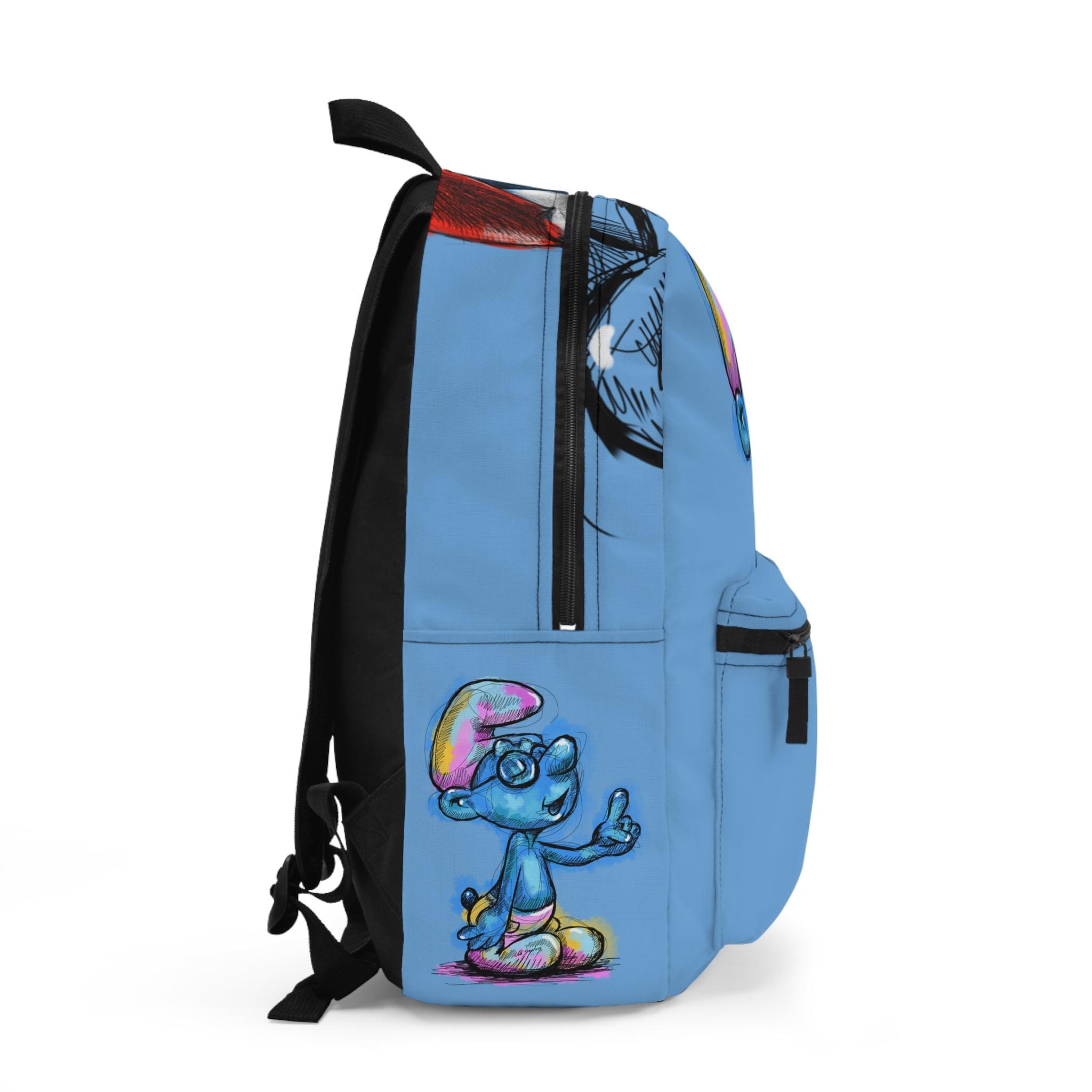 Smurfs, Backpack, Cartoon Character Backpack for School, Backpack, Bag ...