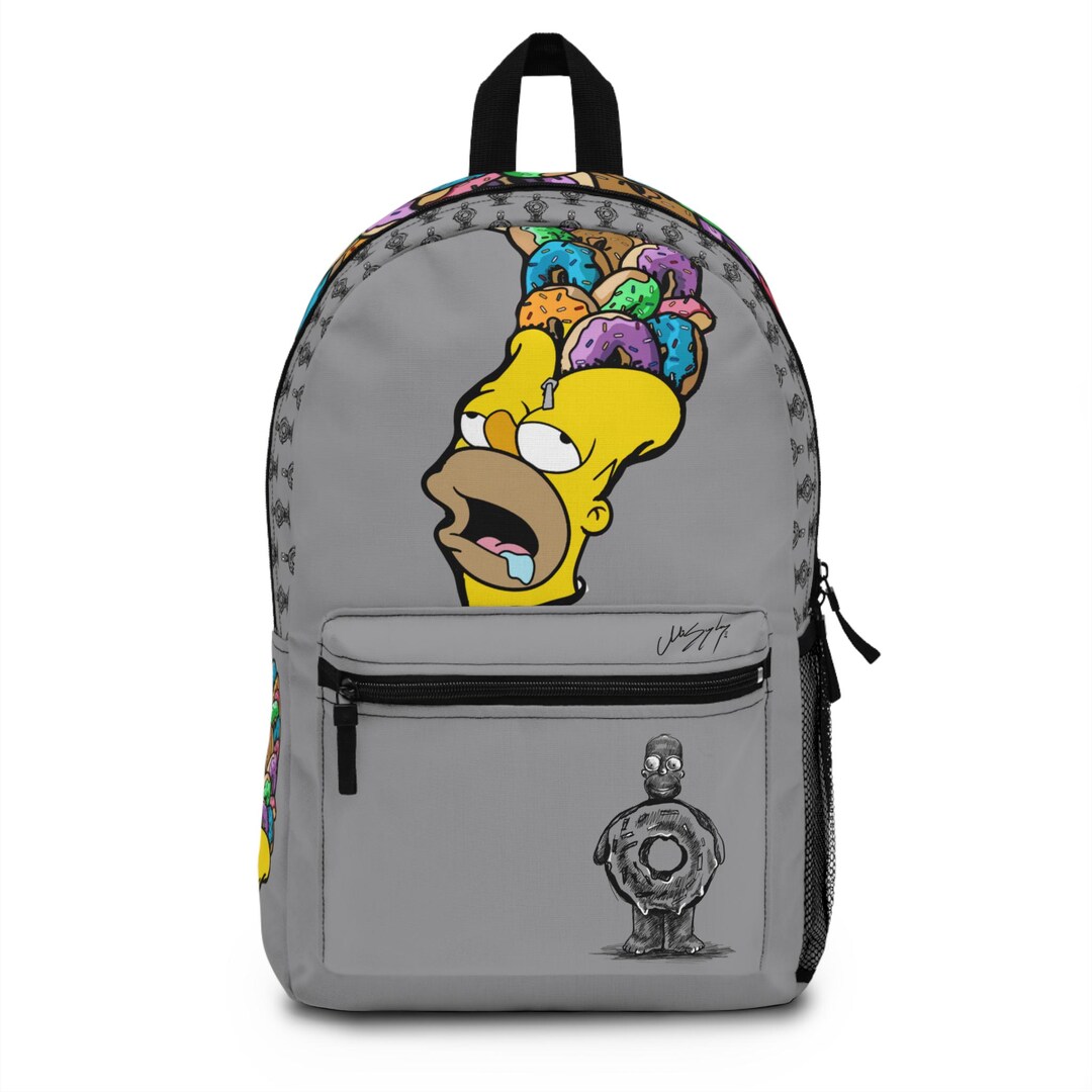 Homer, Simpsons Backpack, Laptop Backpack, School Backpack, Kids Gift ...