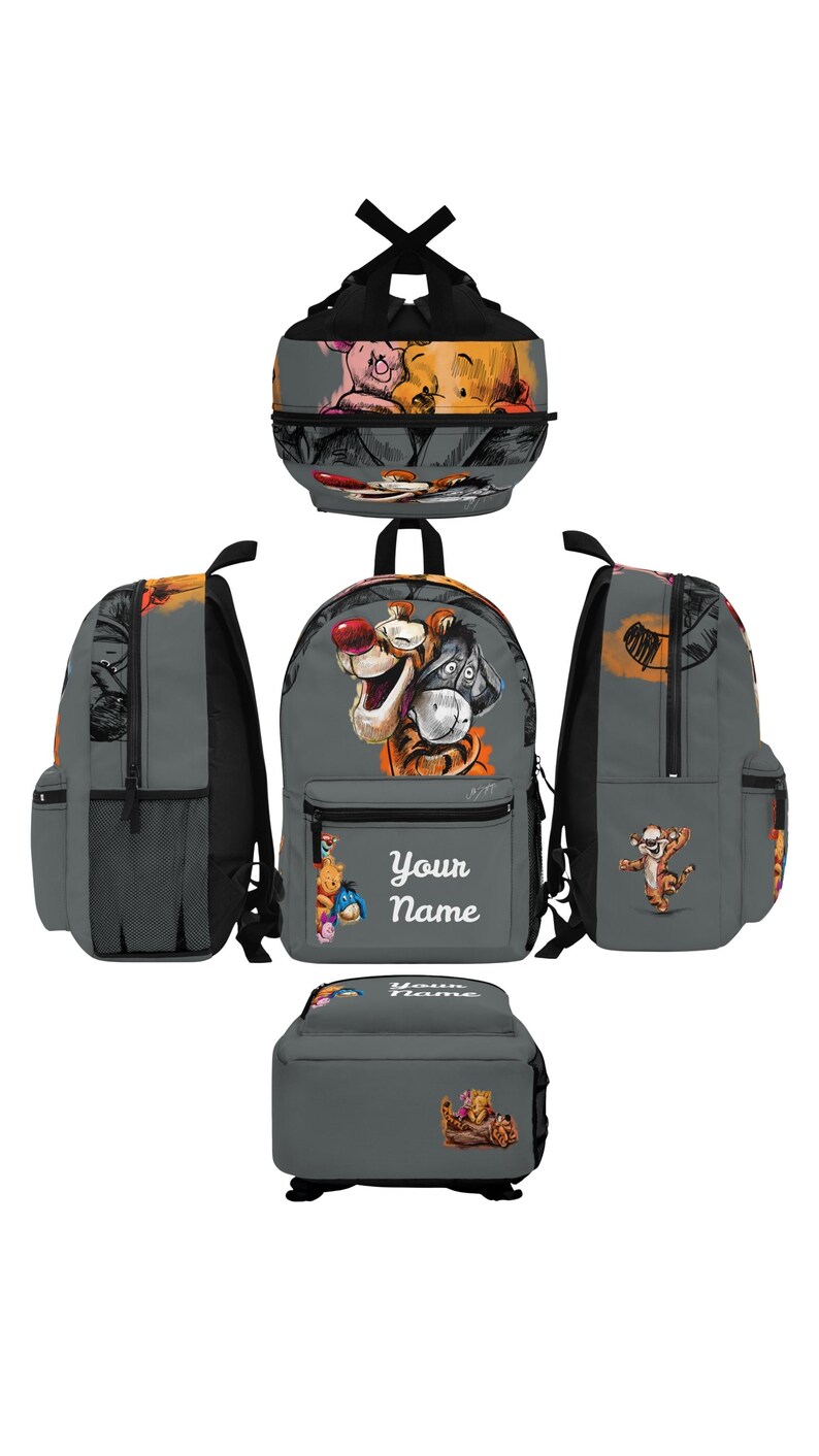 Smurfs, Backpack, Cartoon Character Backpack for School, Backpack, Bag ...