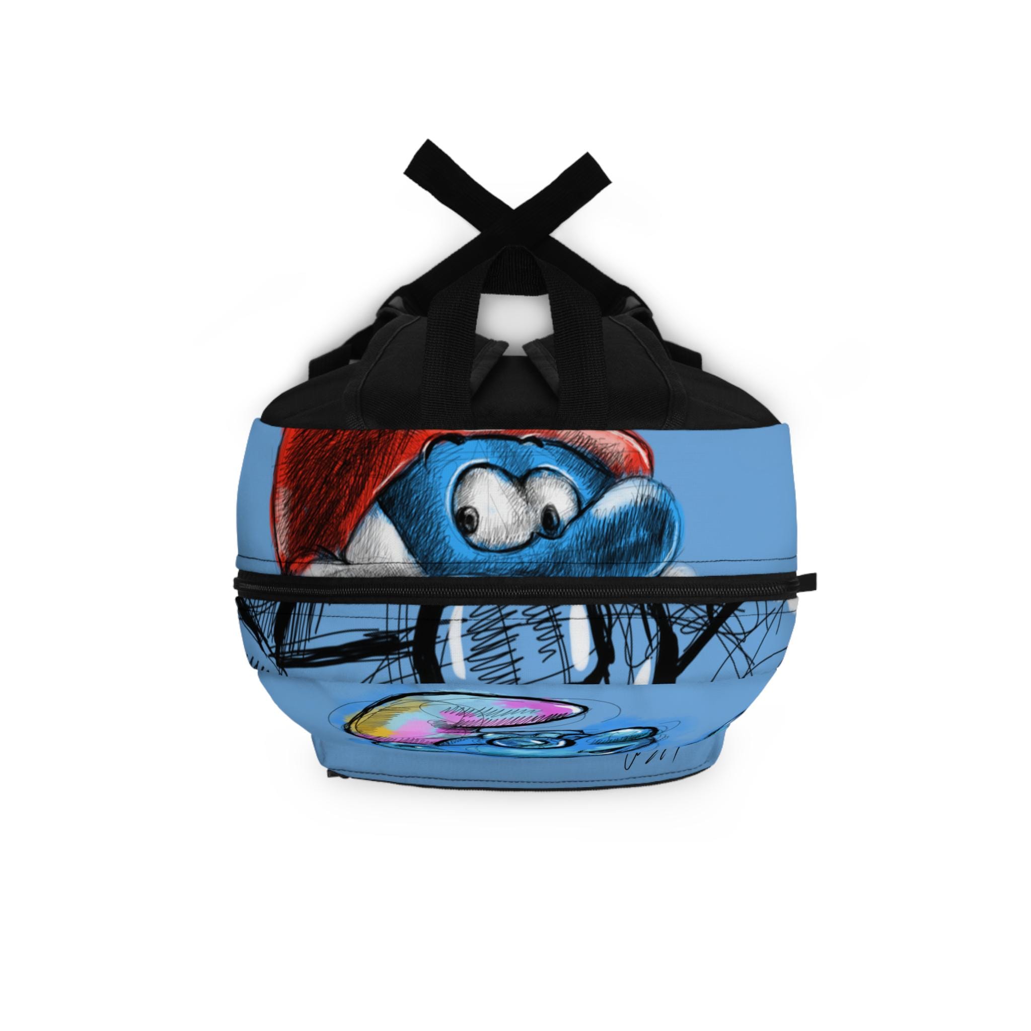 Smurfs, Backpack, Cartoon Character Backpack for School, Backpack, Bag ...