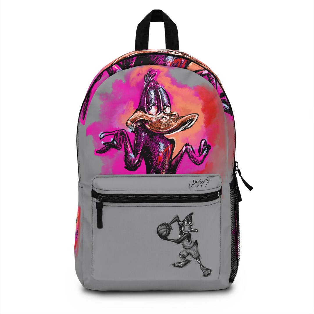 Duffy Duck Backpack, Customizable Kids Backpack - Etsy