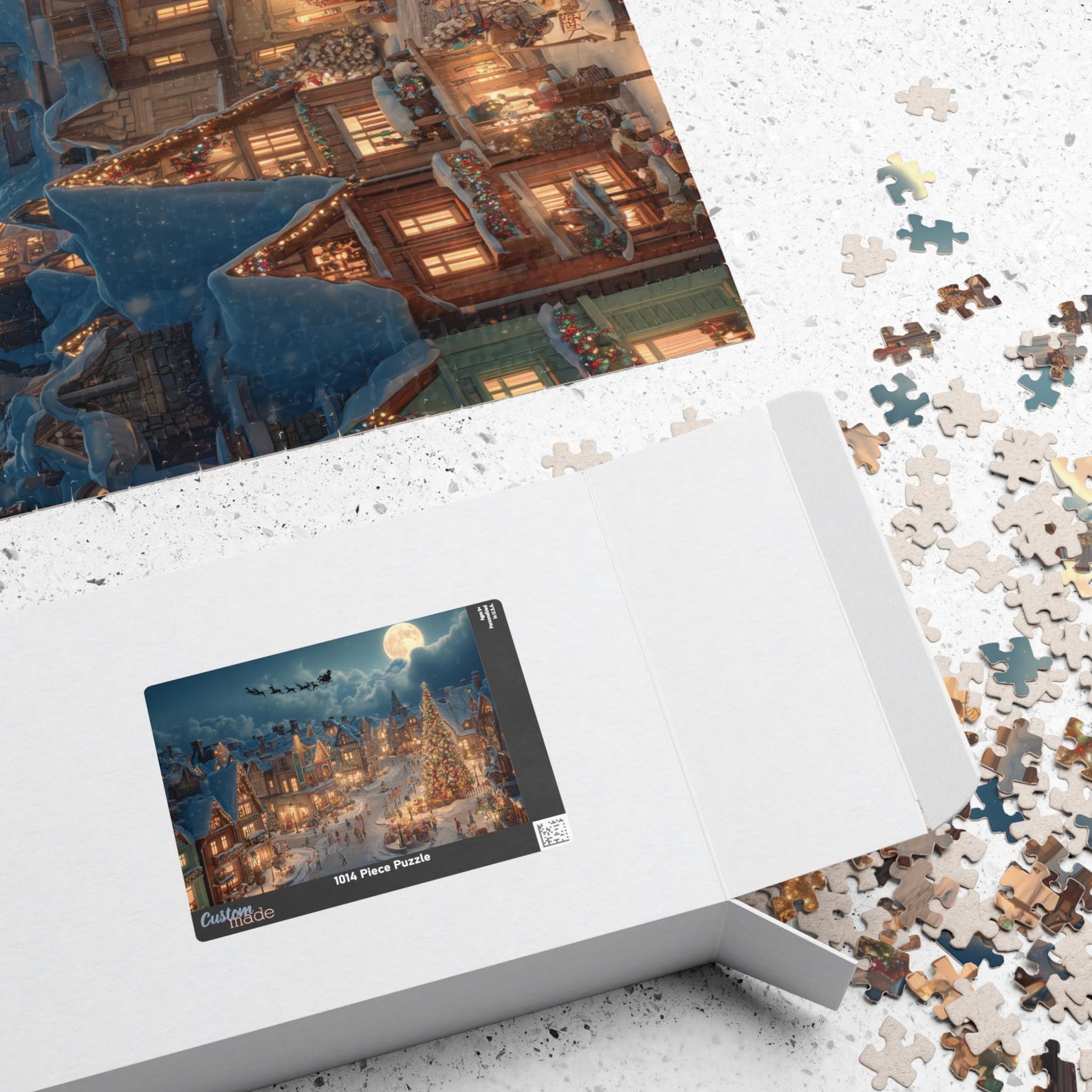 Pick A Tale-town Christmas Jigsaw Puzzle, Holiday Game or Gift for ...