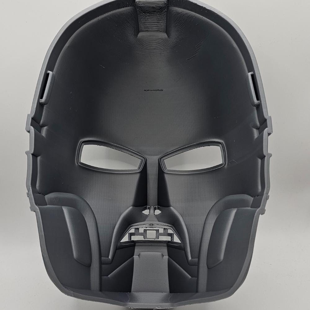 Silver Doctor Doom - Inspired Cosplay Mask With Optional LED Eyes ...