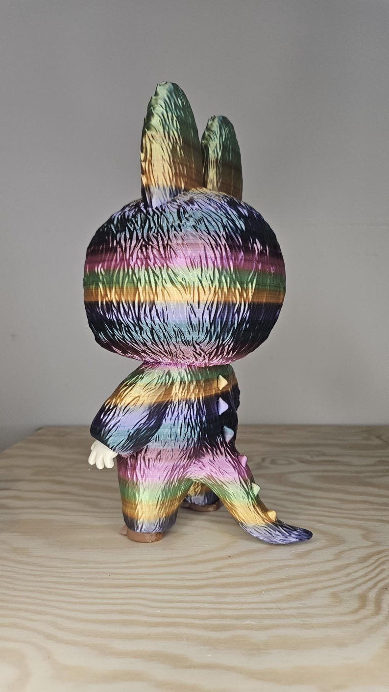 Lububu Inspired Display Doll | Cute 3D Printed Lububu Figure ...