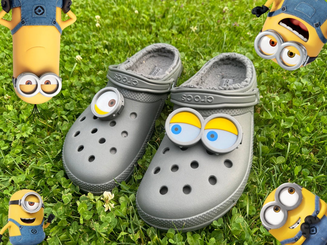 Minions Eyes Croc Charm Jibbitz Set - Etsy Australia