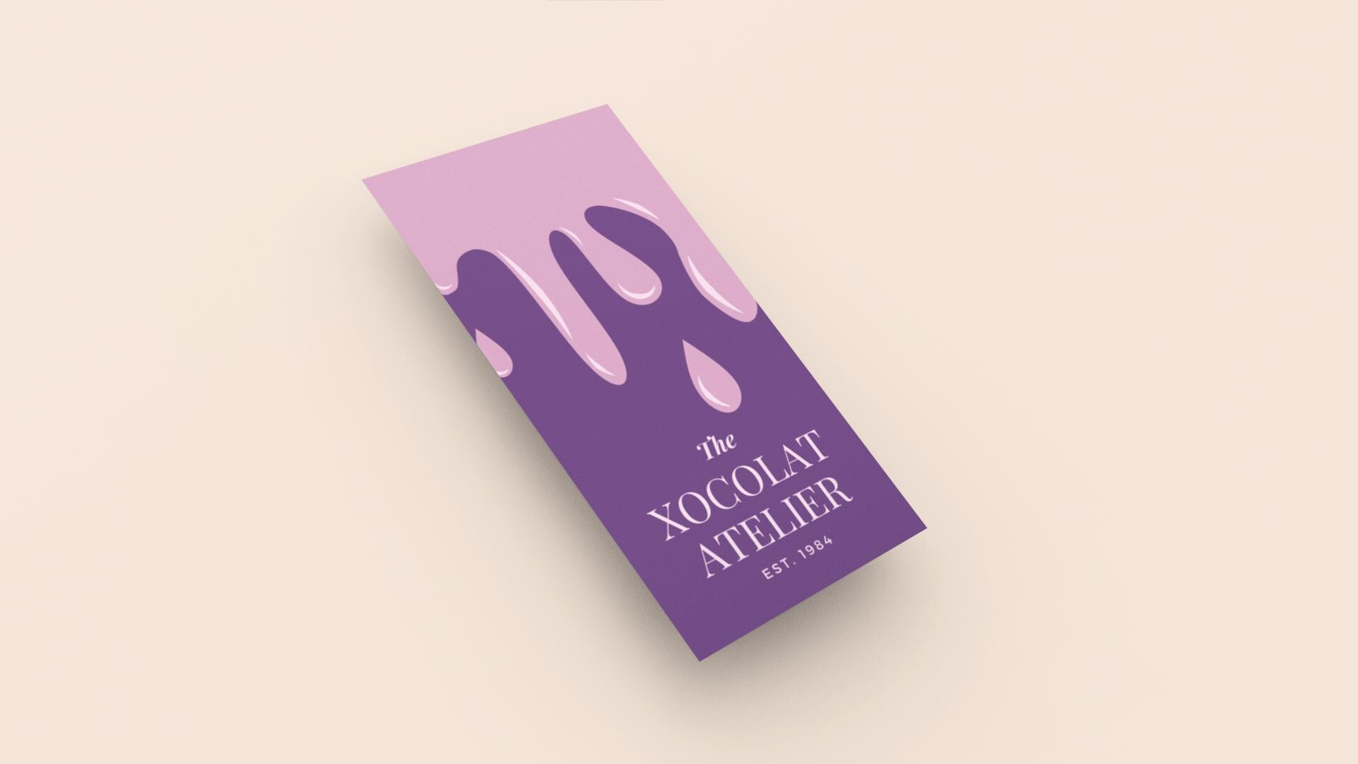 Grape Soda Drip Business Card Template Editable Canva Design Modern ...