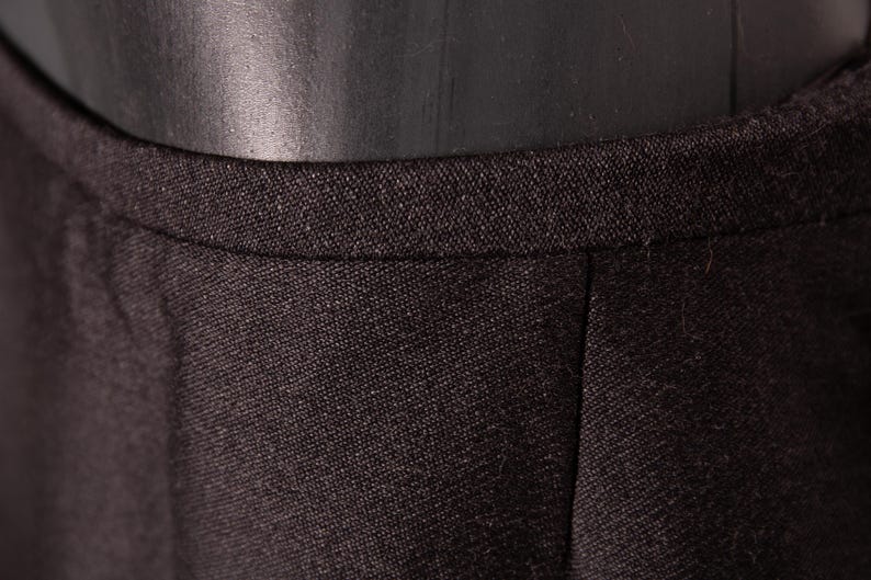 Vintage Wool Skirt - Etsy