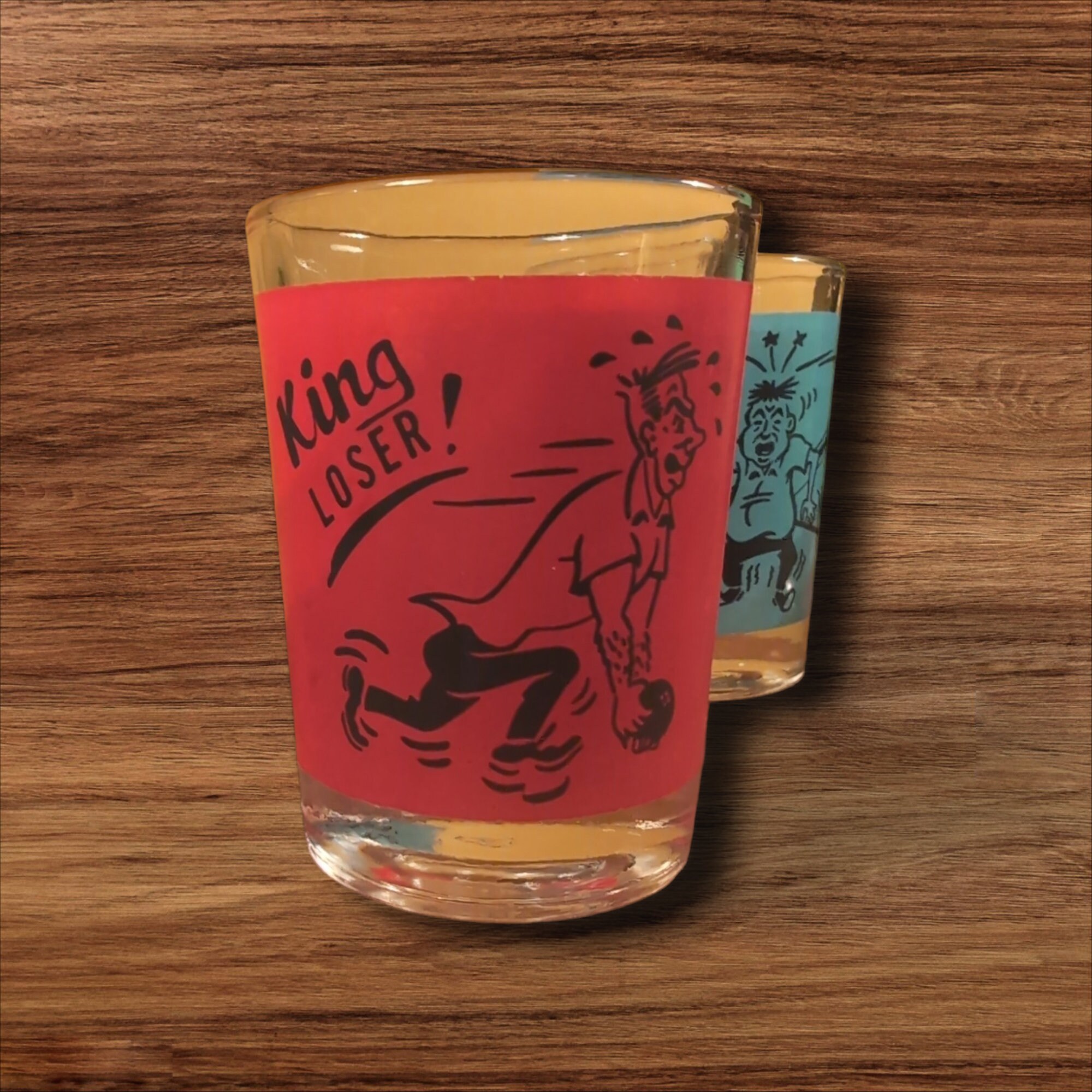 No.2 Collectible Mid Century Cartoon Barware Set of 3 - Etsy