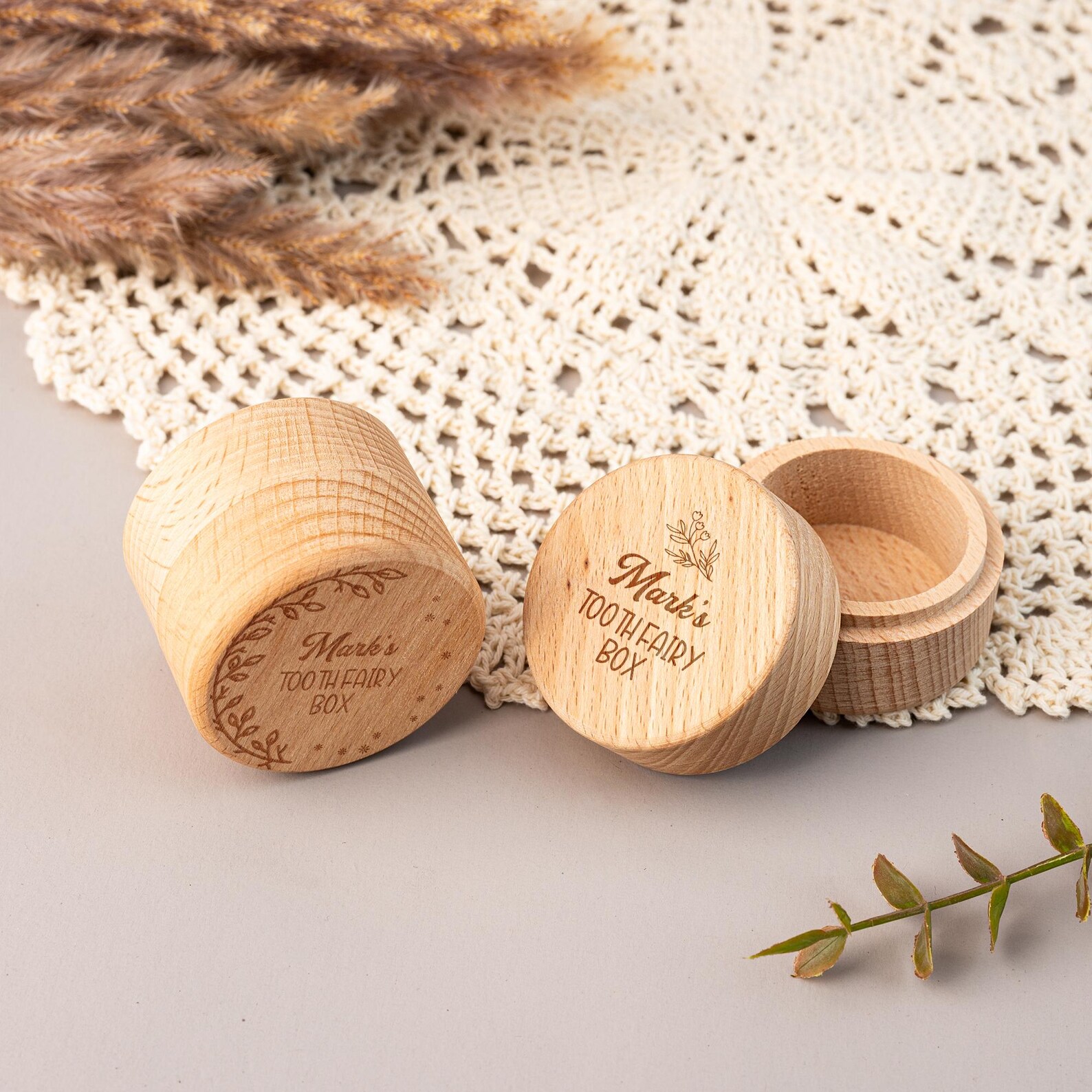 Custom Tooth Fairy Box, Personalized First Tooth Keepsake, New Baby ...