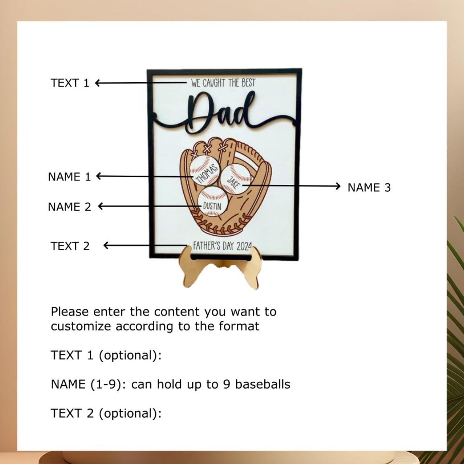 Personalized We Caught the Best Dad, Father’s Day Gift, Custom Kid‘s ...