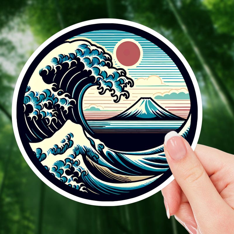 Wave Decals - Etsy