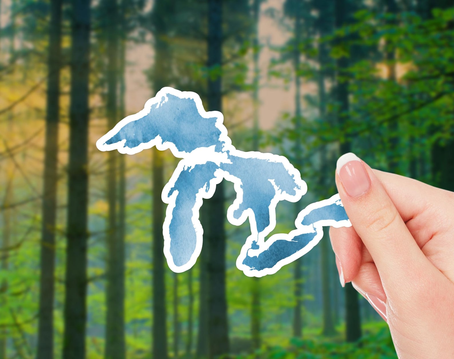 Great Lakes Sticker - Etsy
