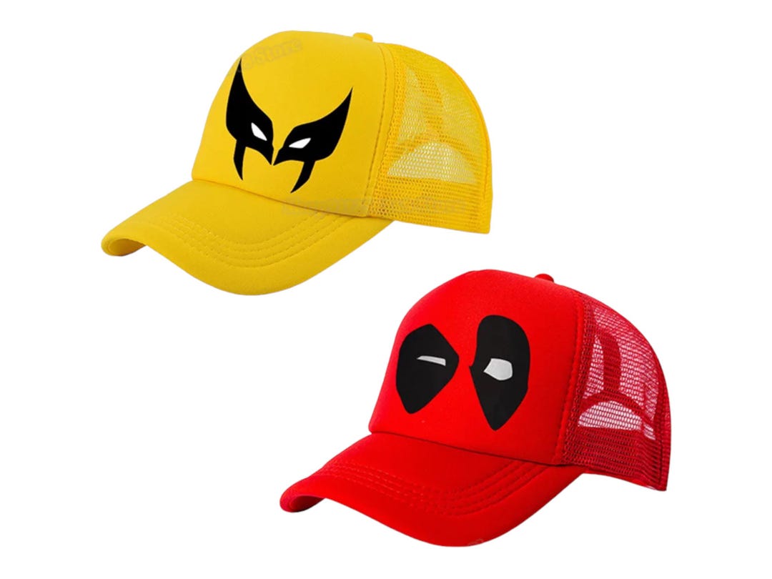 Deadpool and Wolverine Baseball Cap High Quality Hip Hop Mesh Hat Mens ...