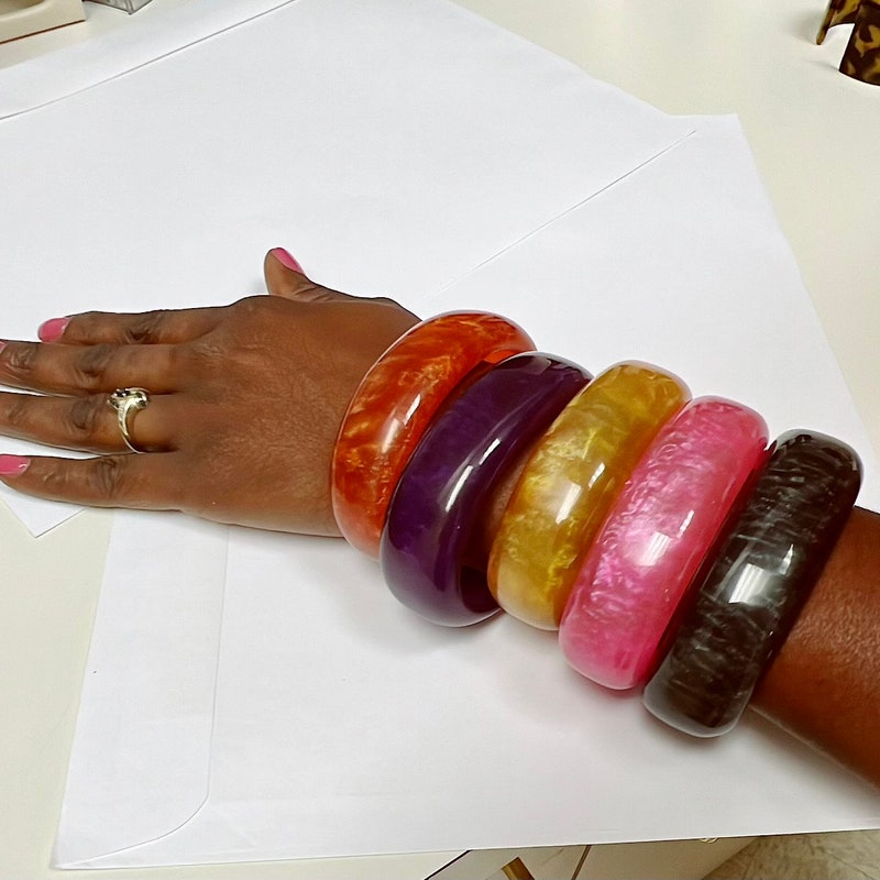 Resin Bracelet - Etsy Australia