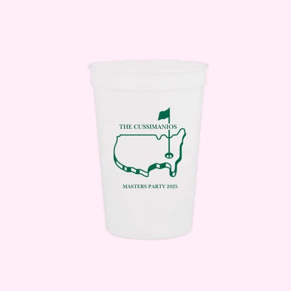 Masters Golf Cups - Etsy