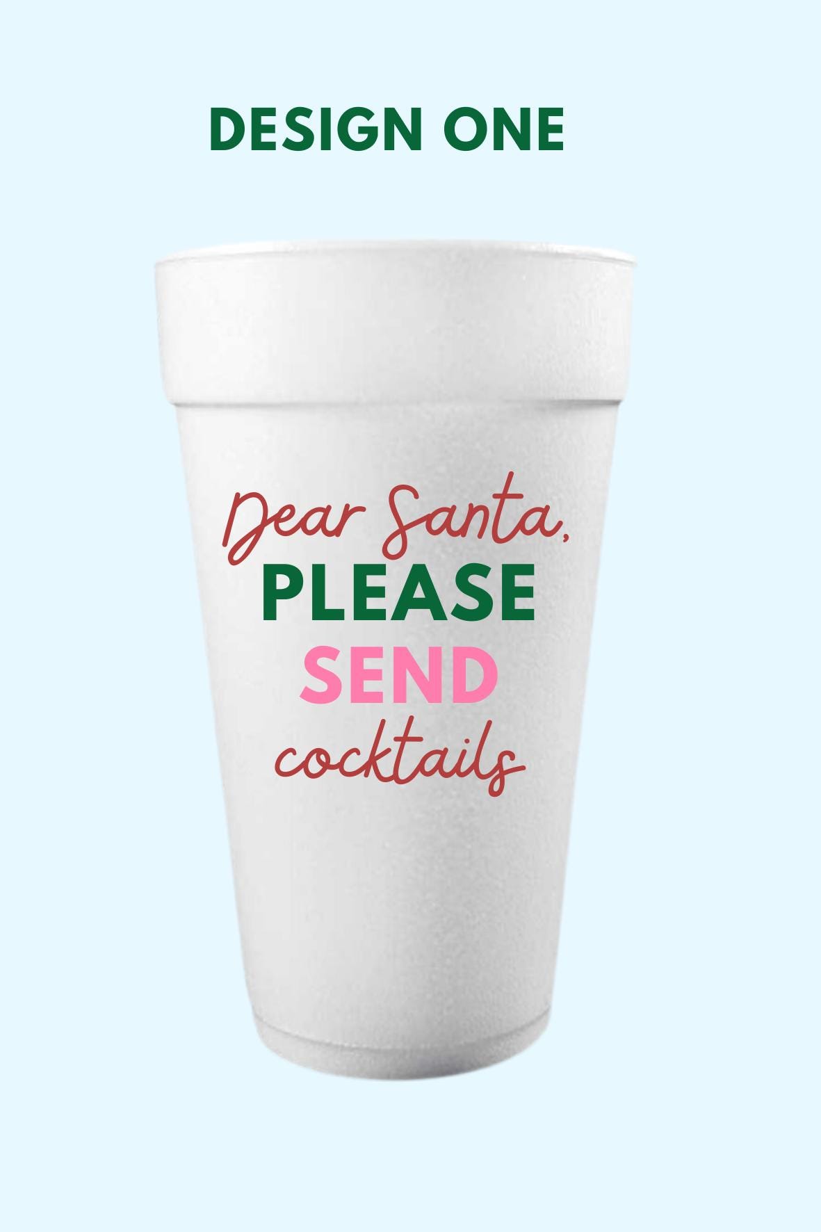 Holiday Styrofoam Cups Holiday Parties, Corporate Events, & Christmas ...