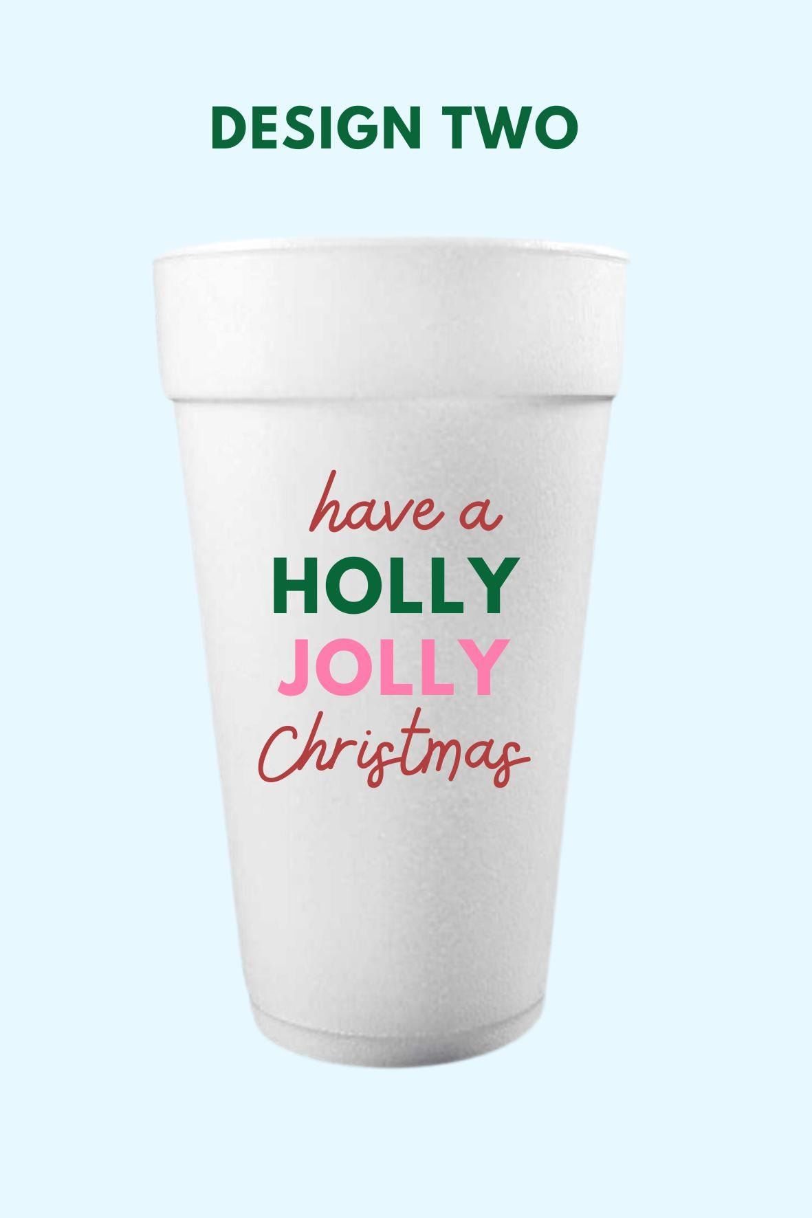 Holiday Styrofoam Cups Holiday Parties, Corporate Events, & Christmas ...