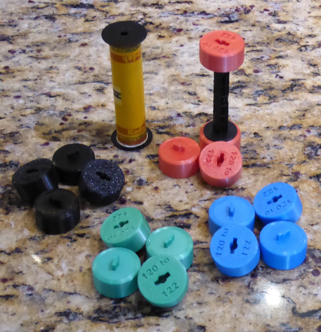 122 to 120 / 220 Film Adapter Set (4pcs) for Medium Format Cameras - Etsy