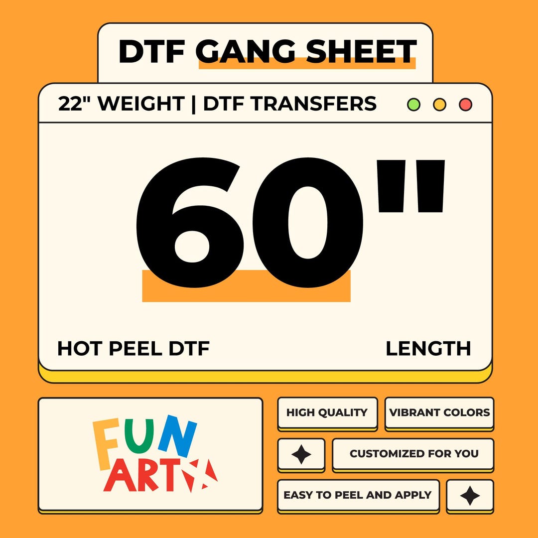 DTF Transfers, Custom DTF Print, Bulk DTF Transfer, Custom Gang Sheet ...