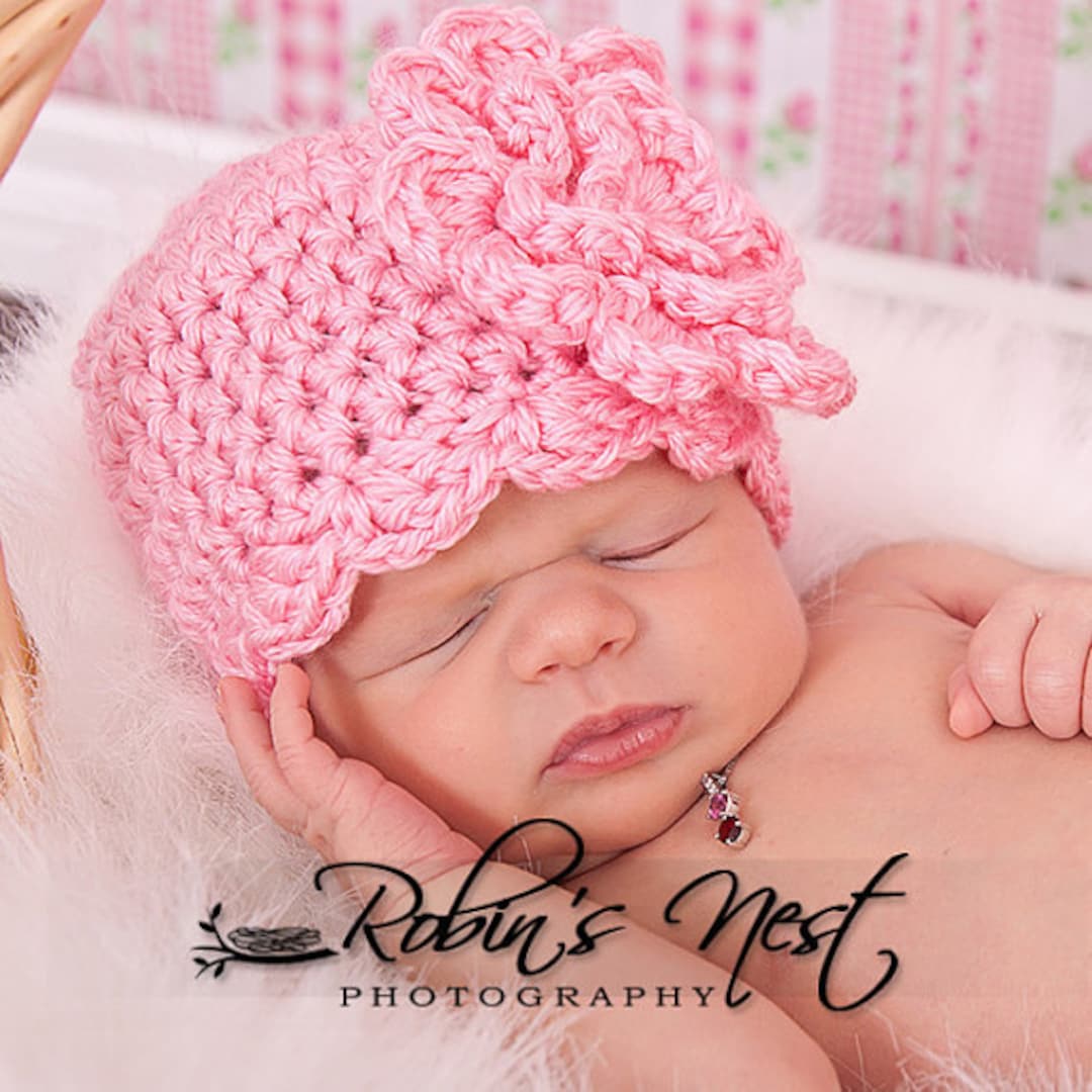 Easy Crochet Pattern for Baby Hat and Diaper Cover Cute Photo Prop Size ...