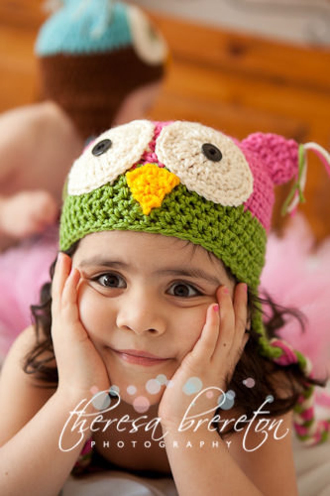 Easy Crochet Pattern for OWL HATS Helmets With Ear Flap - Sizes Newborn ...