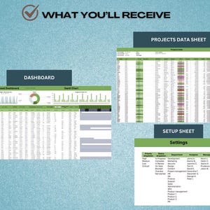 Project Management Dashboard | Multi-projects Dashboard | Multiple ...