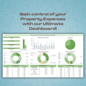 Real Estate Expense Tracker Google Sheets | Spreadsheet Financial ...