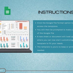 Profit and Loss Template Google Sheets | P and L Statement | Annual ...