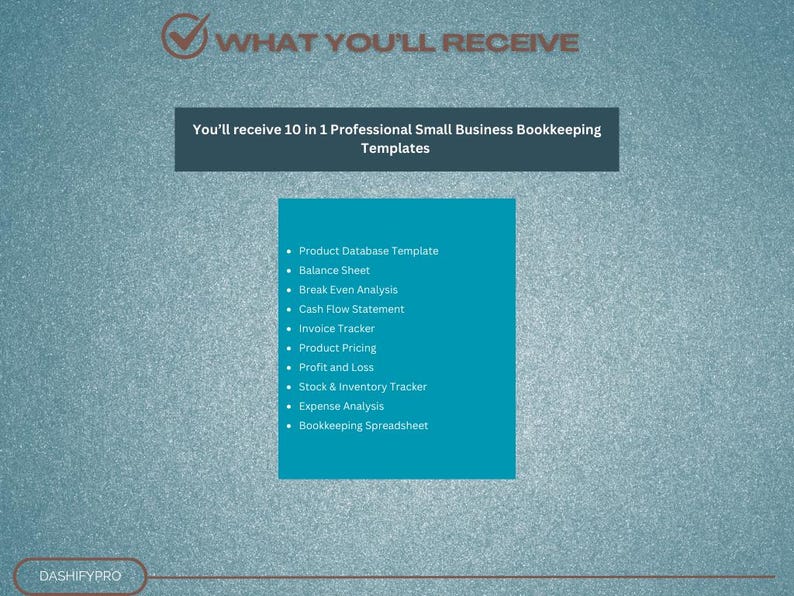 10-in-1 Small Business Bookkeeping Bundle | Essential Spreadsheet ...