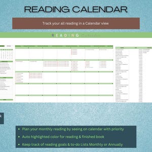 Book Tracker Digital Reading Journal, Digital Bookshelf, Reading Habit ...