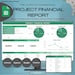 Project Budget Report Dashboard Spreadsheet | Project Cost Matrix ...