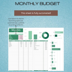 2025 Budget Spreadsheet 2025 Planner Google Sheets Annual and Monthly ...