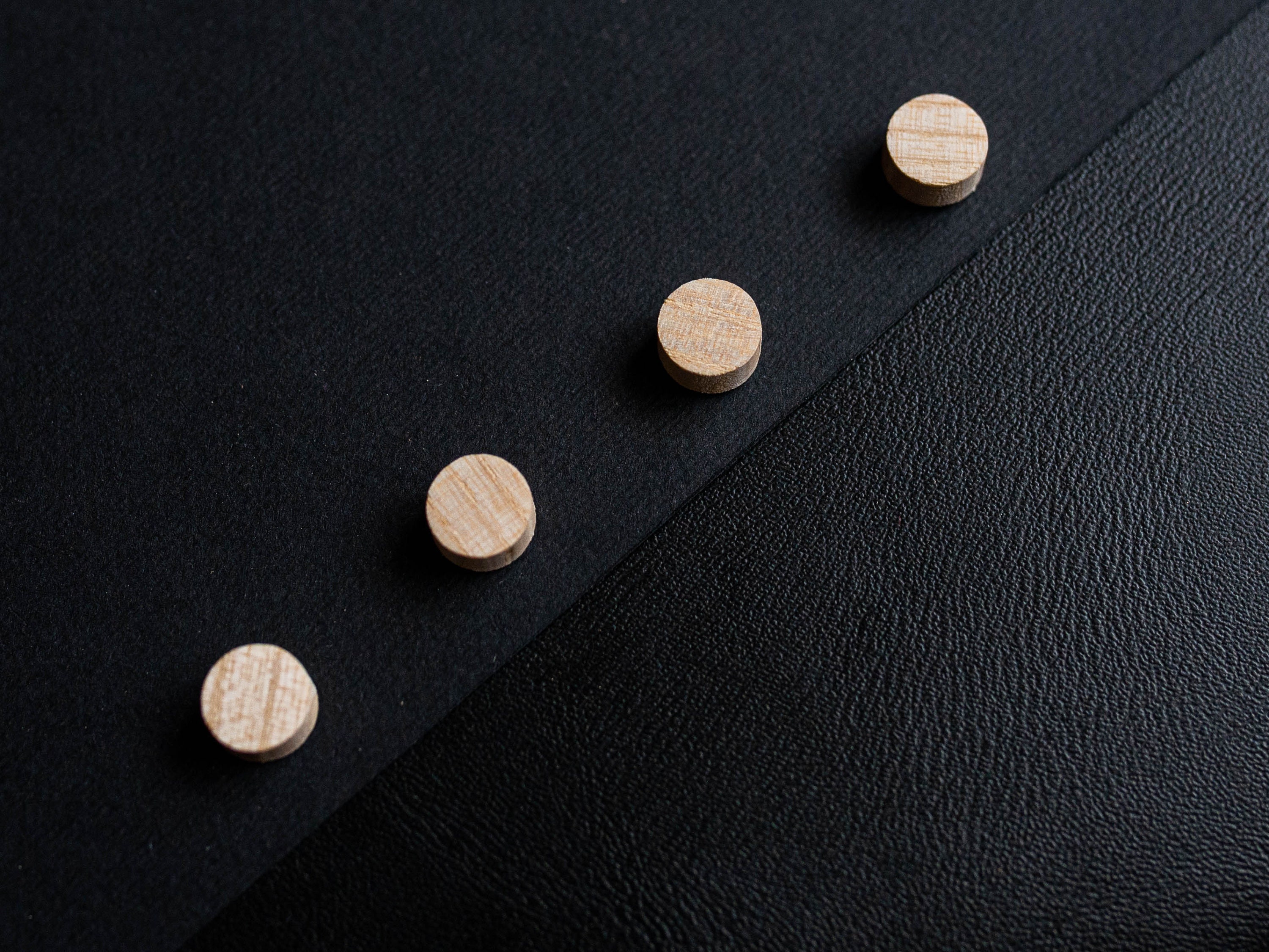 Magnets Round Ash Wood, Mini Neodymium Magnets, Fridge Magnets, Real ...