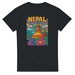 Nepal Mountain Graphic Unisex Tee, Kathmandu Travel Shirt Souvenir Gift ...
