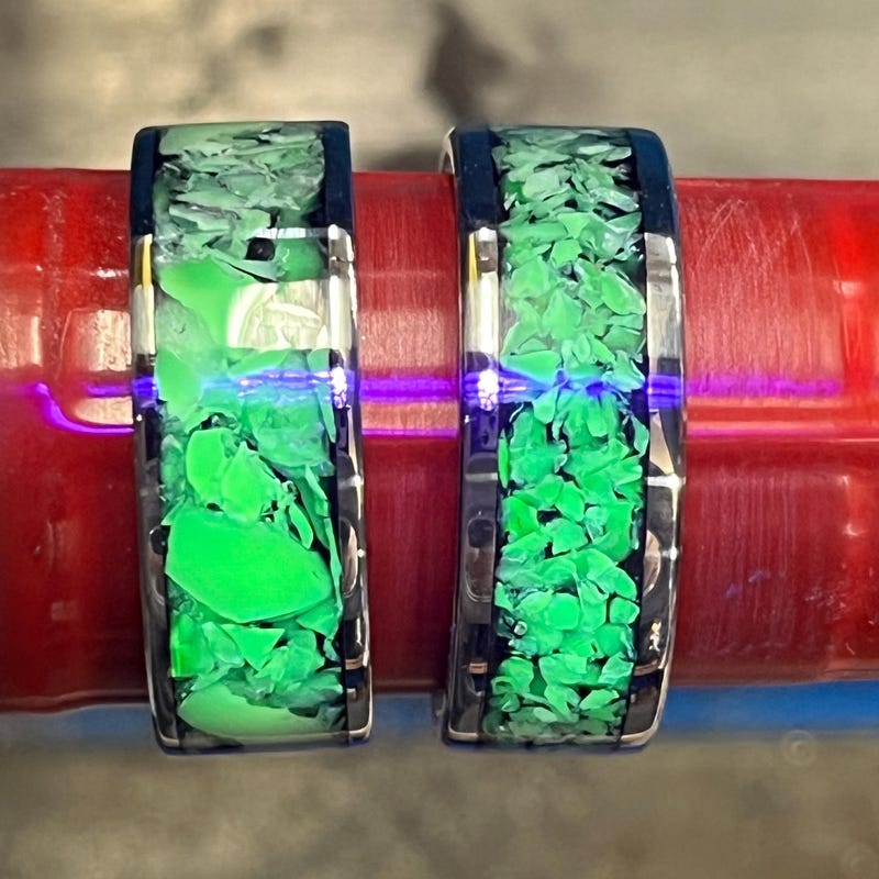 Mens Uranium Ring Vintage - Etsy