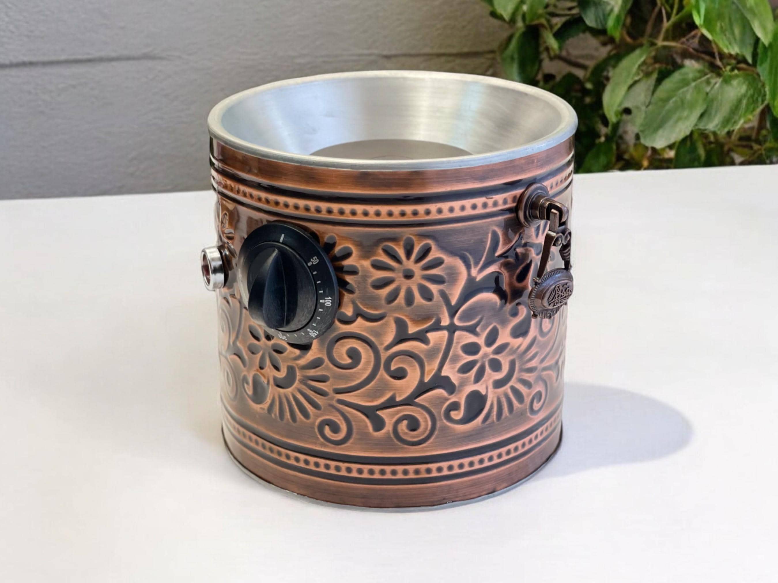 Traditional Handcrafted Copper Sand Coffee Maker Machine 450 Watt, 110/ ...