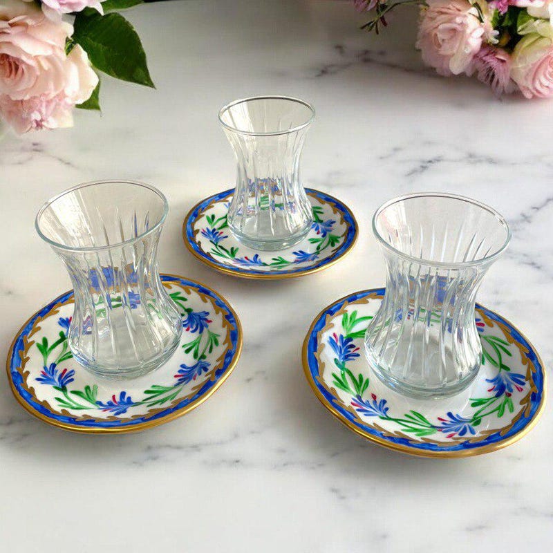 Turkish Tea Set - Etsy