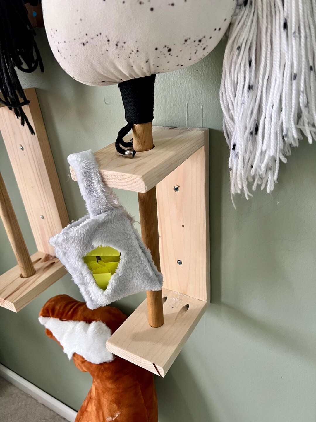 Hand Made Hobby Horse Wall-mounted Stand - Etsy