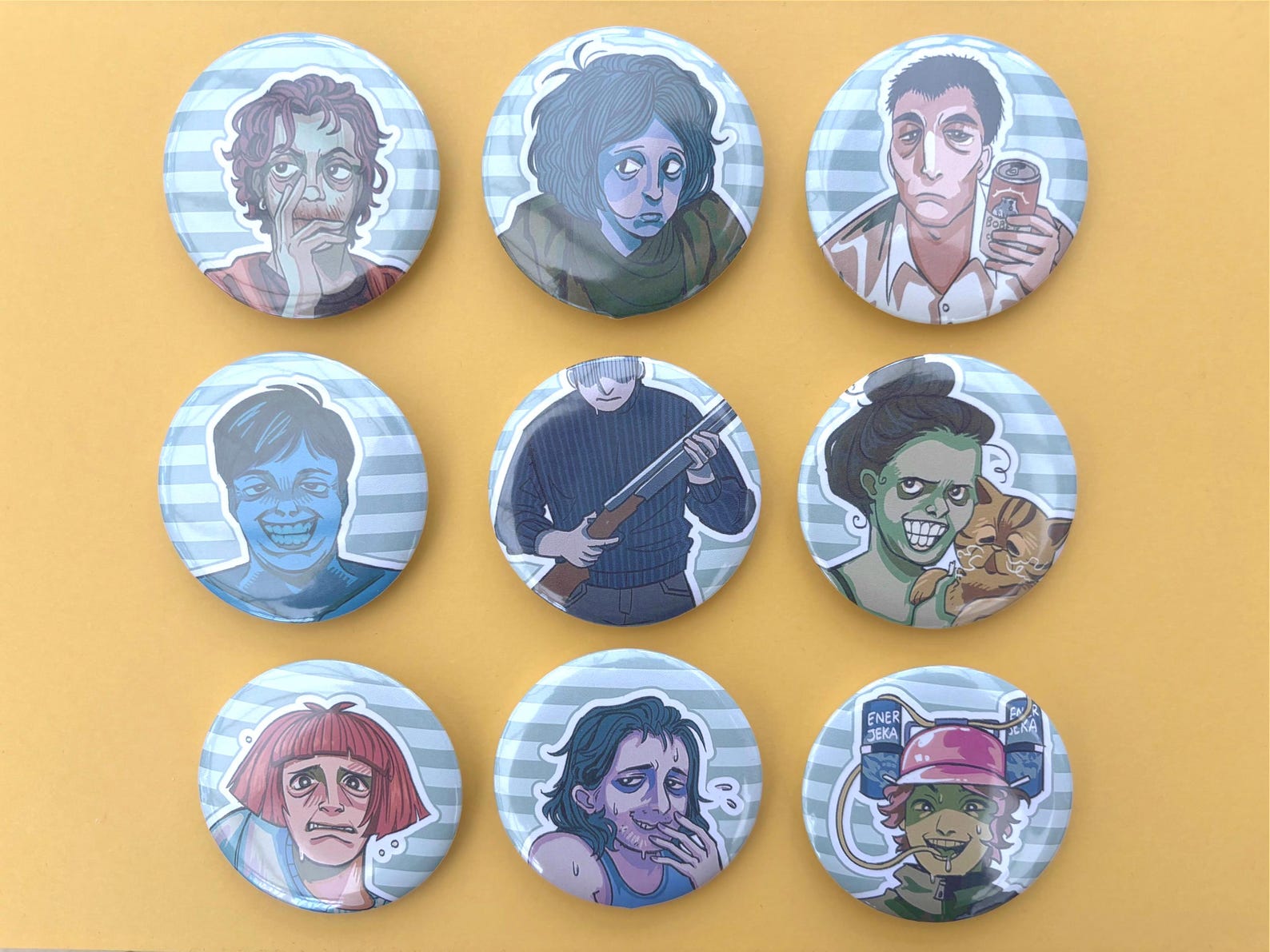 NINAH Visitors 58mm Badges - Etsy
