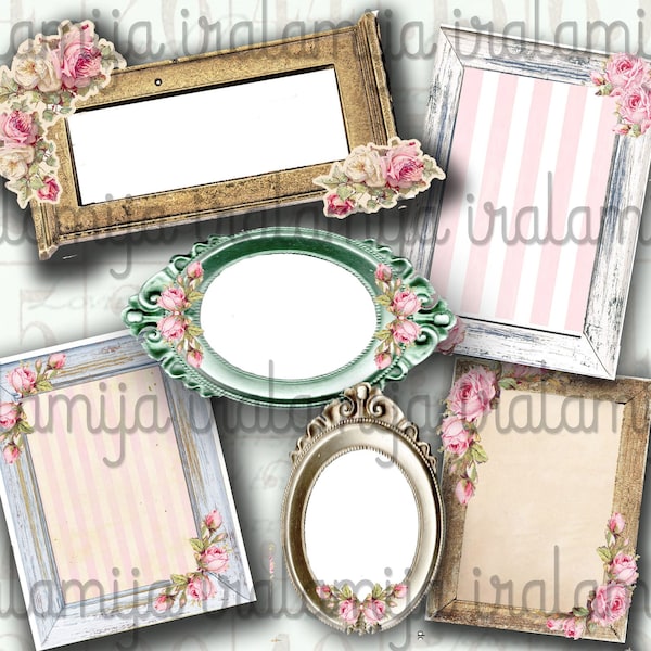 Digital Frames - Etsy