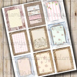 WOOD FRAMES Digital Images - Frames Digital Download, Frames Vintage ...