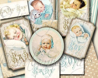 BABY Collage 01 Digital Images printable Download File | Etsy