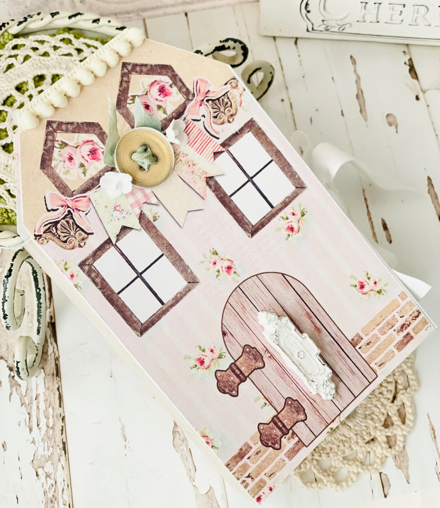 House Box TUTORIAL, DIY House Box, Mini Box, Handmade Paper Boxes ...