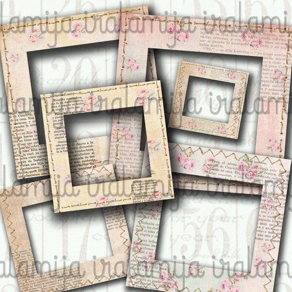 Scrapbooking Frames - Etsy