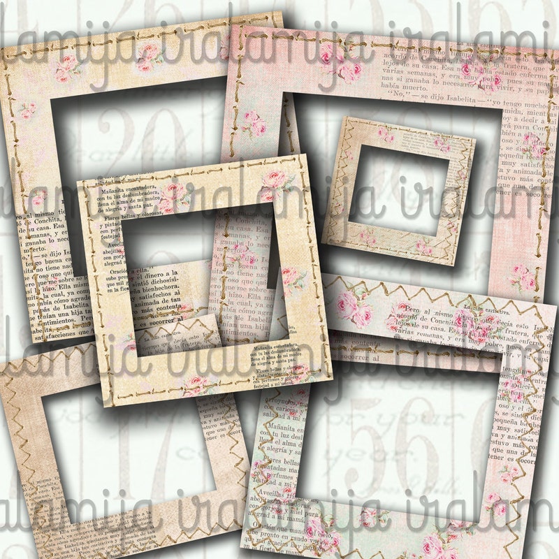 Scrapbooking Frames - Etsy