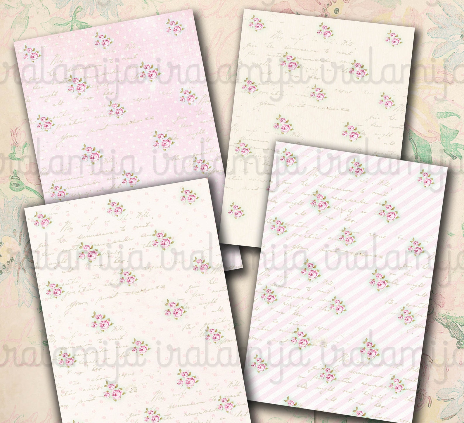 Printable Paper / MARKET Street and Vintage MARKET Backgrounds - Etsy