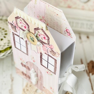 House Box TUTORIAL, DIY House Box, Mini Box, Handmade Paper Boxes ...